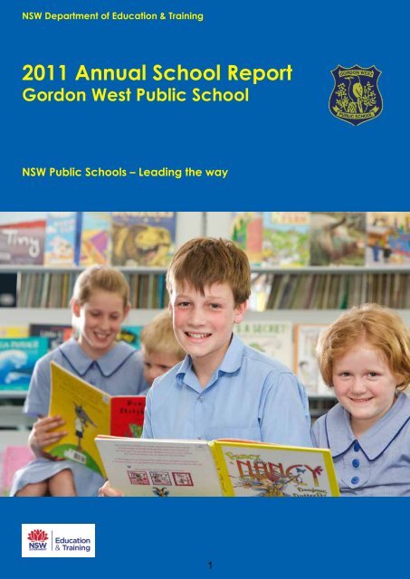 2011 Annual School Report - Gordon West Public School