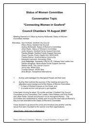 Example risk assessment & control form - gosford