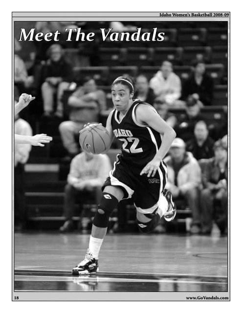 Meet The Vandals - University of Idaho Athletics