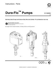 LOW PRESSURE, MEDIUM VOLUME, High-Flo Pumps - Graco Inc.