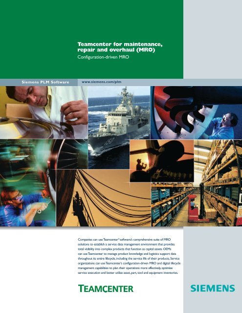 teamcenter mro brochure