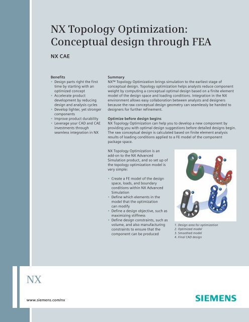 NX Topology Optimization Fact Sheet.pdf - Maya HTT