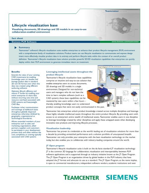 Teamcenter Visualization Base