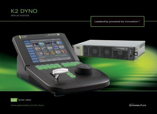K2 Dyno Replay System Brochure - Grass Valley