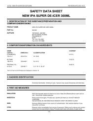 safety data sheet cleanline - telephone sanitiser (aerosol) - Greenham