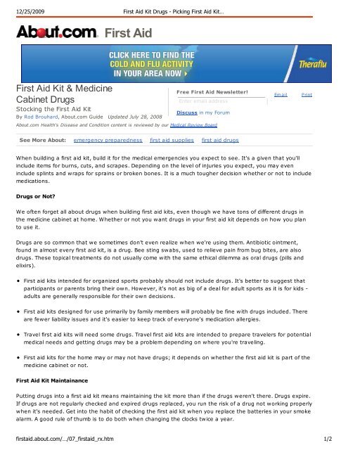 First Aid Kit Drugs - Grey Goose