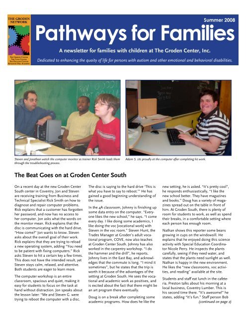 Pathways for Families - The Groden Network