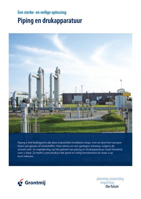 Piping en drukapparatuur - Grontmij