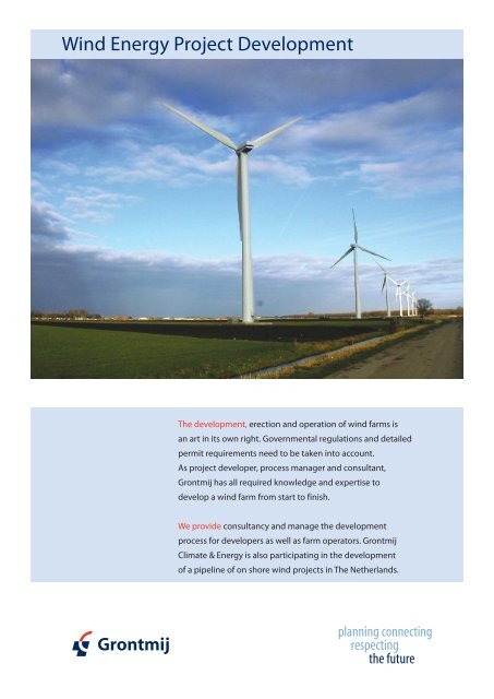 Wind Energy Project Development - Grontmij