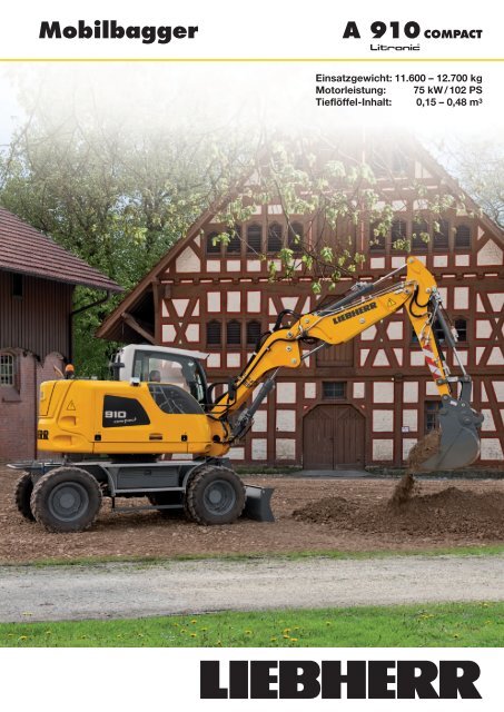 Liebherr A 910 Compact
