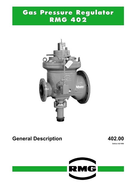Gas Pressure Regulator RMG 402