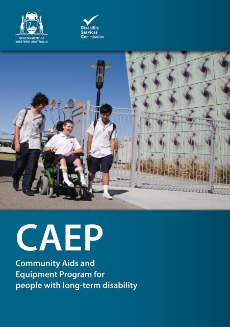 CAEP brochure - Disability Services Commission