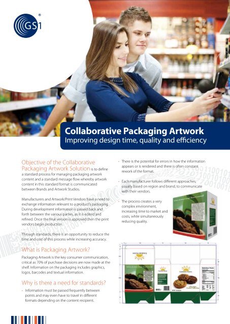 Collaborative Packaging Artwork brochure - GS1