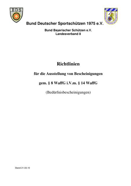 Hinweise - GSSV 1980 Schwabach eV