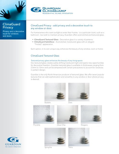 ClimaGuard Privacy - Guardian Industries