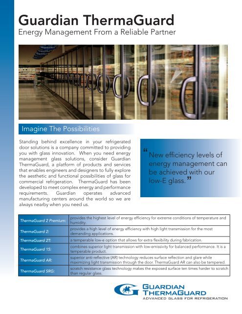 Guardian ThermaGuard ? - Guardian Industries