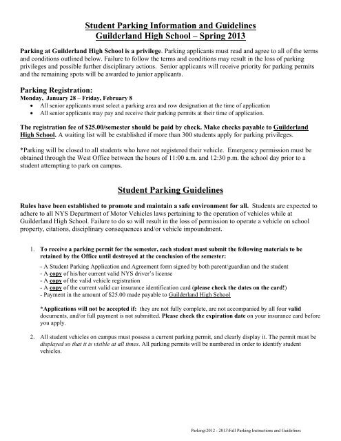 Printable Parking Guide Lines