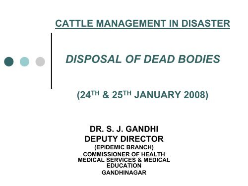 Body Disposal After Death