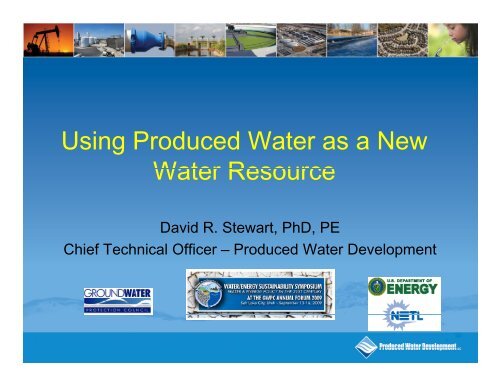 Using Produced Water as a New Water Resource