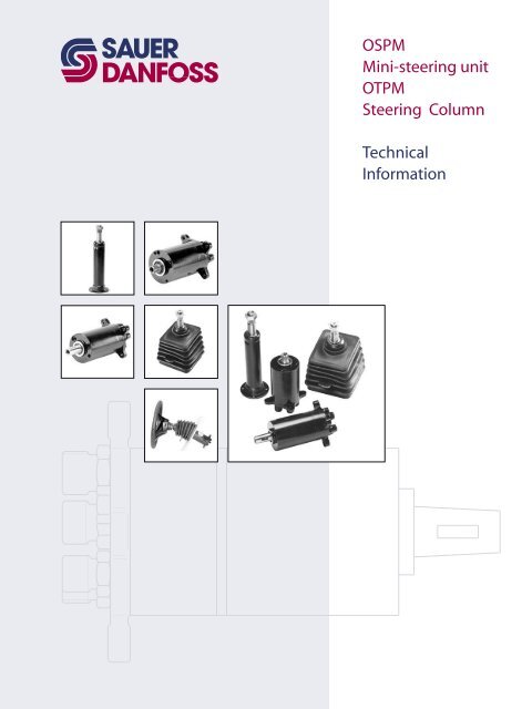 OSPM Mini-steering unit OTPM Steering Column Technical ...