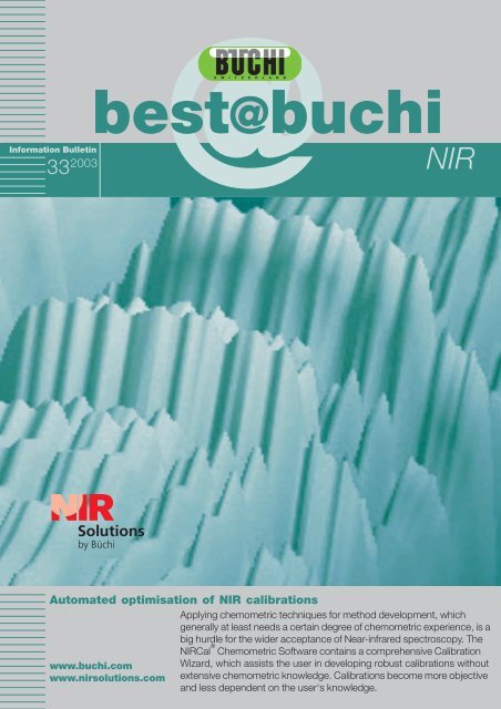 best@buchi - BÜCHI Labortechnik