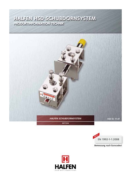 HSD Schubdornsystem - Halfen