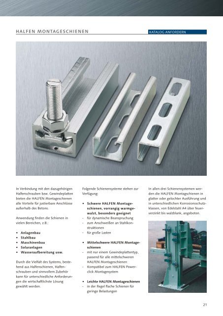 HALFEN POWERCLICK MONTAGE