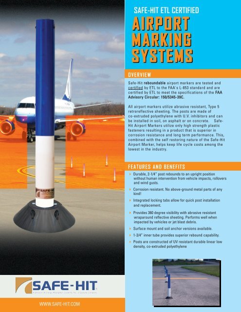 airport marking systems - Safe-Hit