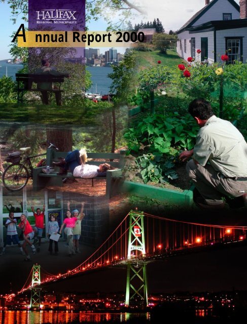 Annual Report 2000 - Halifax Regional Municipality