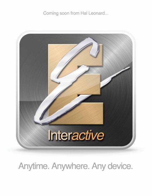 Essential Elements Interactive - Hal Leonard