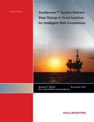 HS Circulating Valve - Halliburton