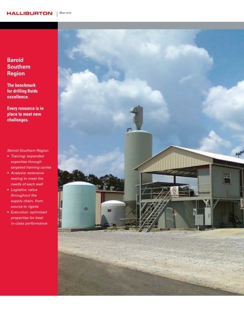 Baroid Southern Region - Halliburton