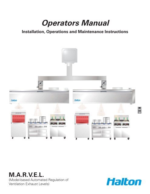 Operators Manual - Halton Company