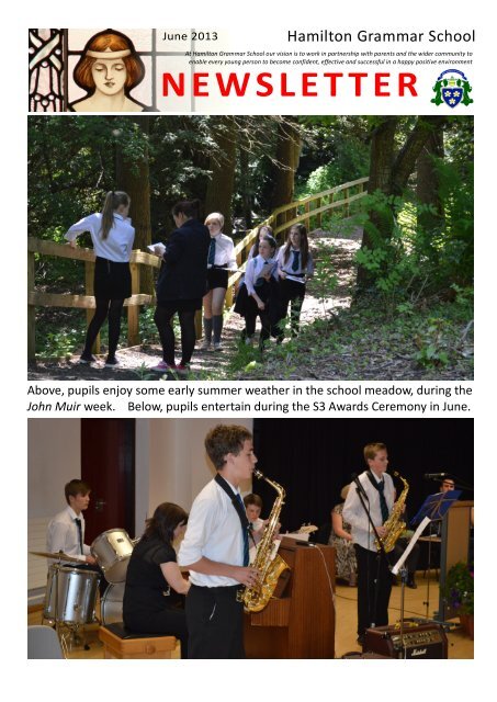 NEWSLETTER - Hamilton Grammar School
