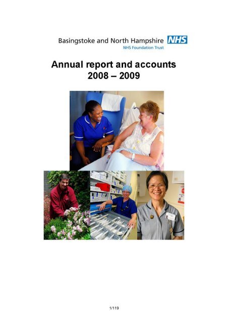 Annual Report 2008 - Hampshire Hospitals NHS Foundation Trust