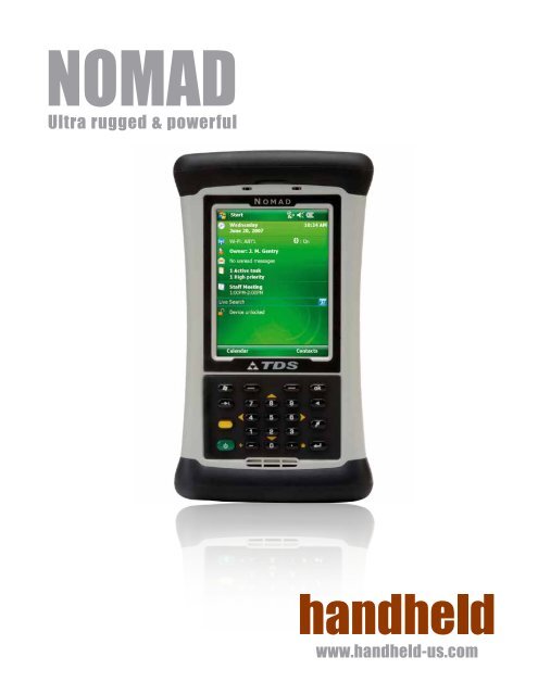 Nomad product brochure - Handheld US