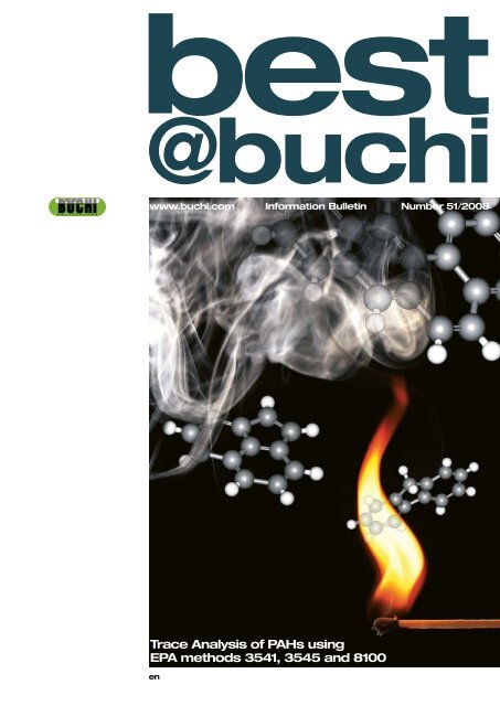 Trace Analysis of Pahs using EPA methods 3541 - BÜCHI ...