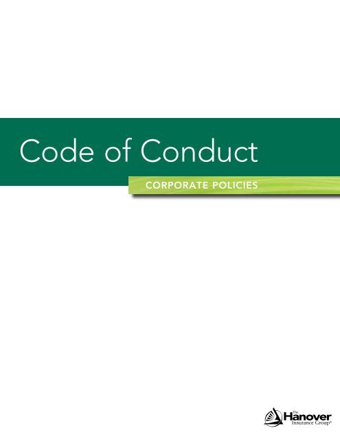 Code of Conduct - The Hanover Insurance Company