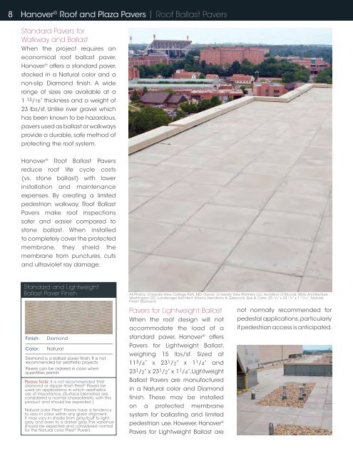 8 Hanover ® Roof