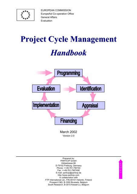Project Cycle Management Handbook - SLE Berlin