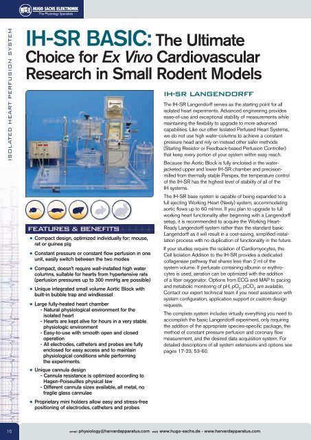 ISOLATED HEART PERFUSION