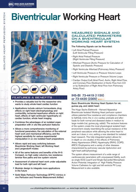 ISOLATED HEART PERFUSION