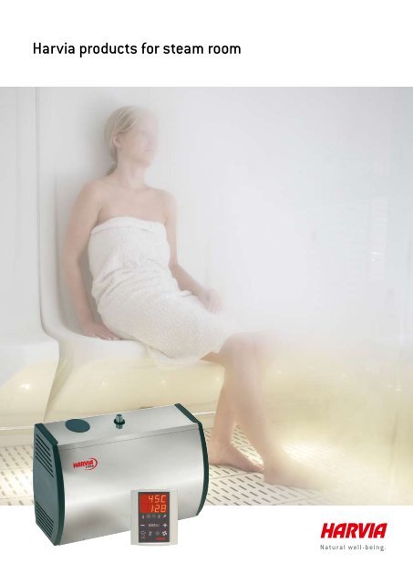 Harvia products for steam room