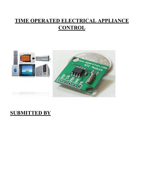 time operated electrical appliance control submitted by - HBeonLabs