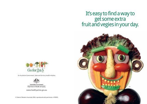 Go for 2 and 5 Booklet - A Healthy and Active Australia