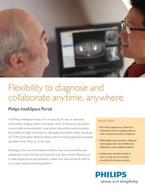 IntelliSpace Portal overview - Philips Healthcare