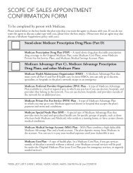 Scope of Sales Appointment Confirmation Form Stand-alone ...