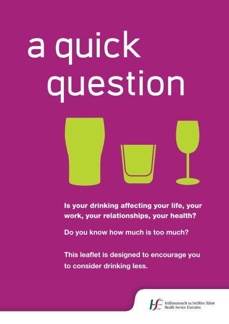 This leaflet - Health Promotion Unit