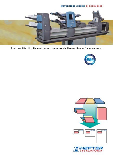 Prospekt SI 5200/ 5400 (PDF) - HEFTER Systemform