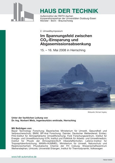 HAUS DER TECHNIK - Helmholtz Zentrum MÃ¼nchen